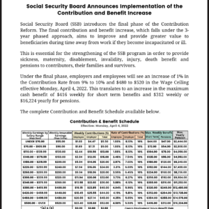 Employer Registration - Social Security Board, Belize