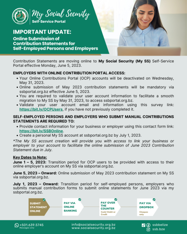 Employer Registration - Social Security Board, Belize