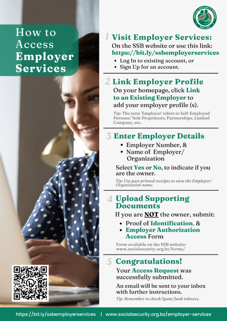 Employer Services - Social Security Board, Belize