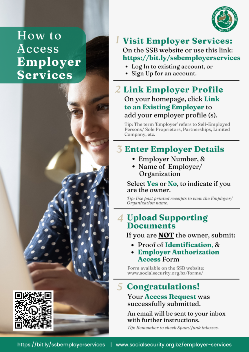 Employer Services - Social Security Board, Belize